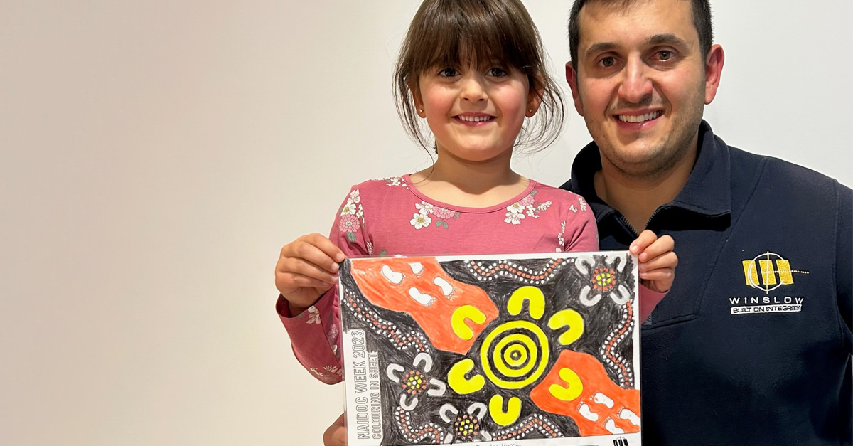 NAIDOC Week colouring in competition - Winslow